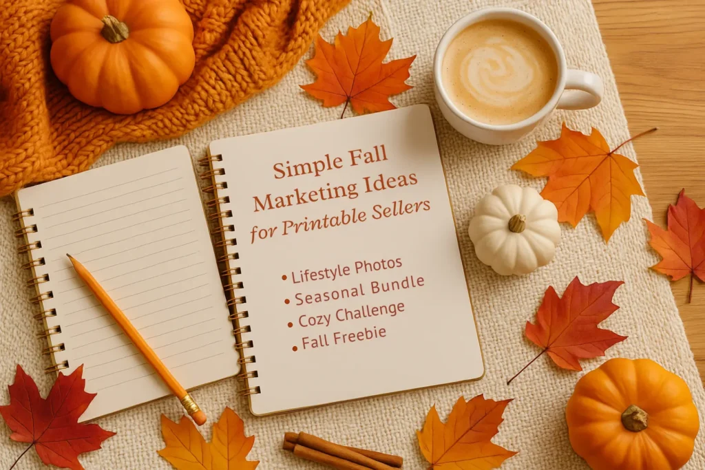 11 Simple Fall Marketing Ideas for Printable Sellers - Weekly PLR Content